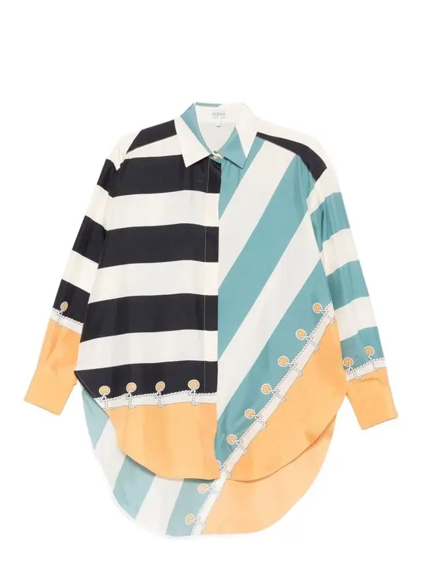 Loewe Printed Silk Shirt - Multicolor