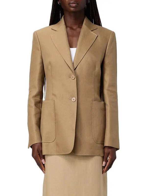 Max Mara Single-breasted Blazer - Cream