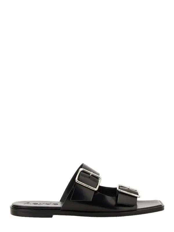 AeydĒ Leather Sandals - Black