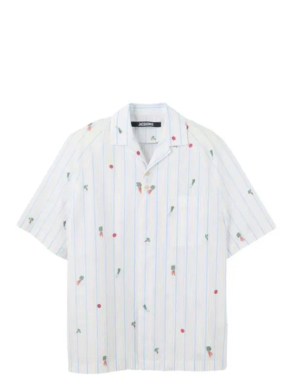 Jacquemus La Chemise Romarin Shirt - Multicolor