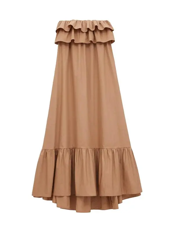 Saint Laurent Cotton Dress - Multicolor