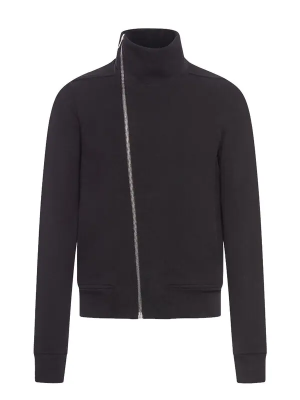 Rick Owens Bauhaus Zip-up Hoodie Jogger - Black