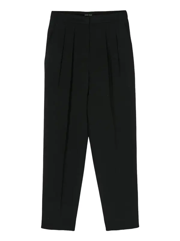 Giorgio Armani Silk Pants - Multicolor