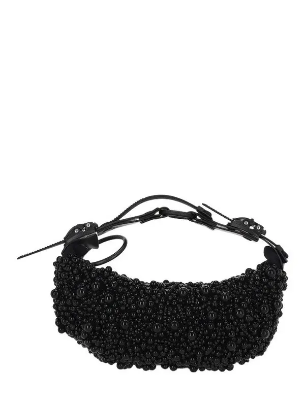 INNERRAUM Beaded Tote Bag - Black