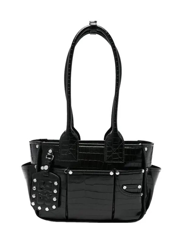 GANNI Tote Bags - Black