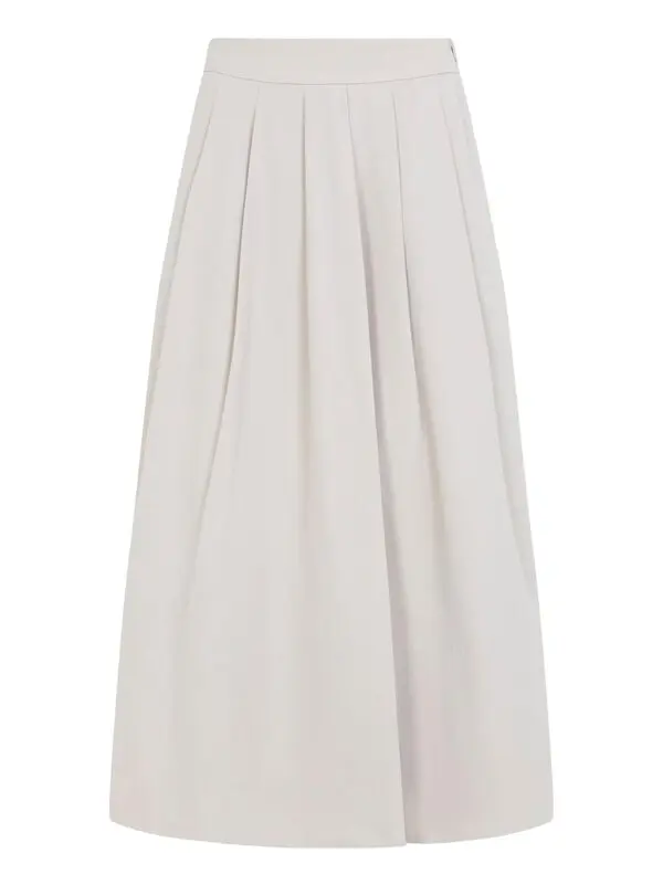 Peserico Midi Taffetas Skirt - Multicolor