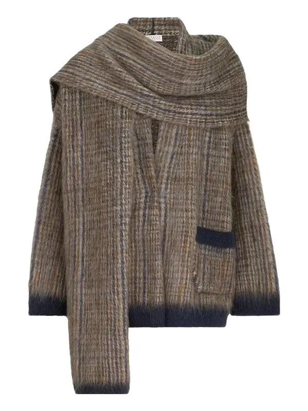 Brunello Cucinelli Merino Cardigan - Multicolor