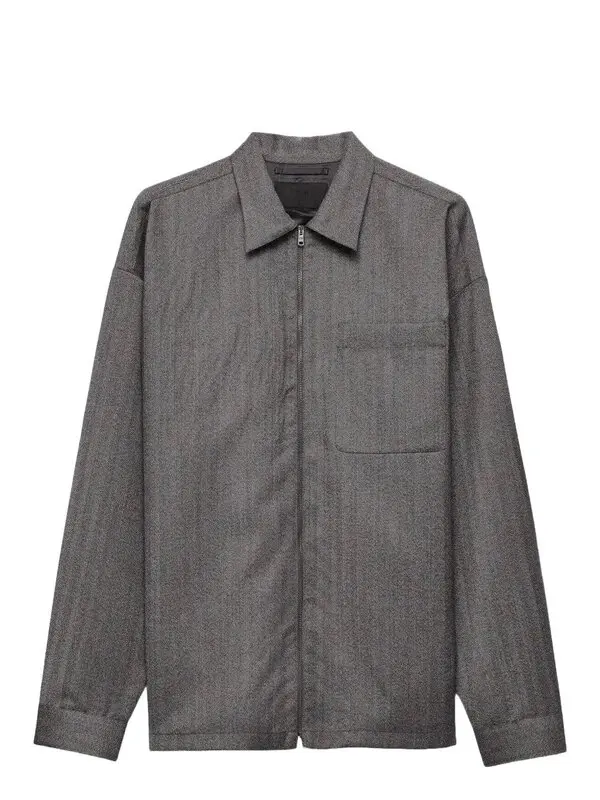 Prada Wool Shirt Jacket - Multicolor