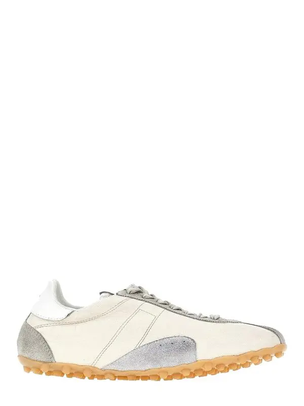 MAISON MARGIELA Leather Sneakers - Cream
