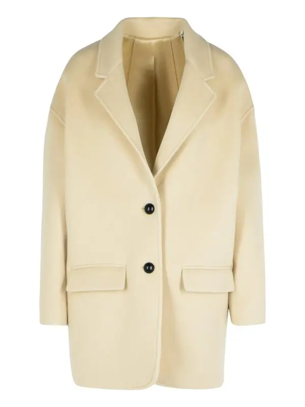 Isabel Marant Étoile Campbelle Coat - Cream