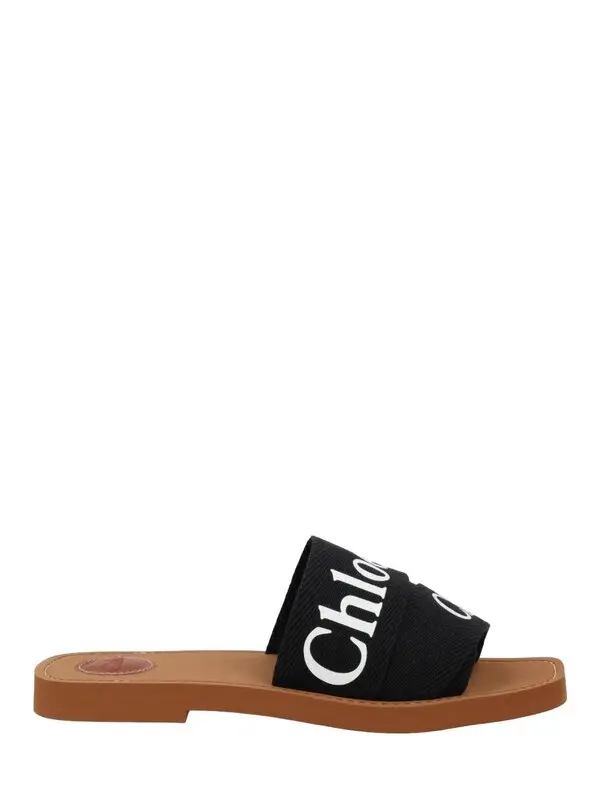 Chloé Woody Sandals - Black