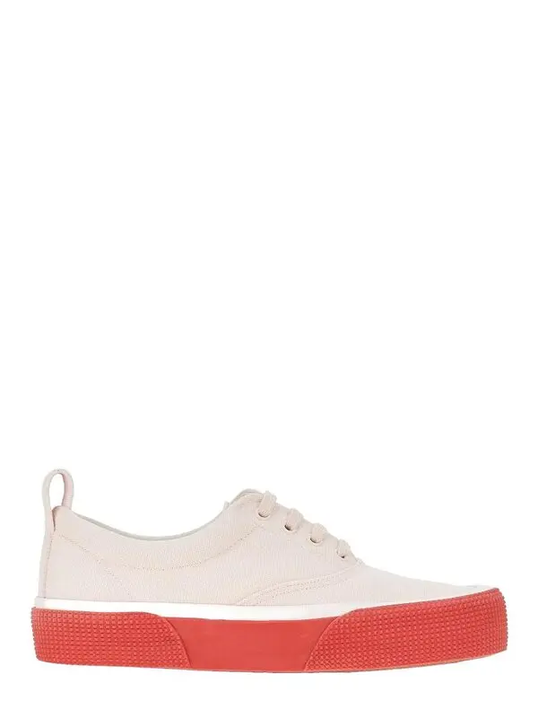 Phoebe Philo Cotton Canvas Sneakers - Pink