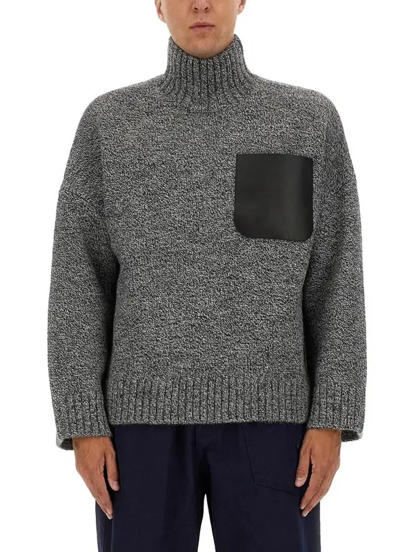 JW Anderson Turtleneck Shirt - Gray