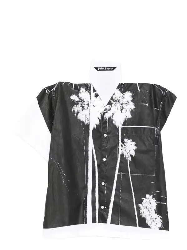 Palm Angels Dec Palm Culture` Bowling Shirt - Multicolor