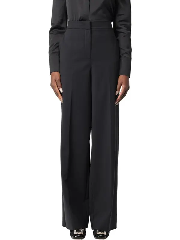 Max Mara Plain Trousers - Black