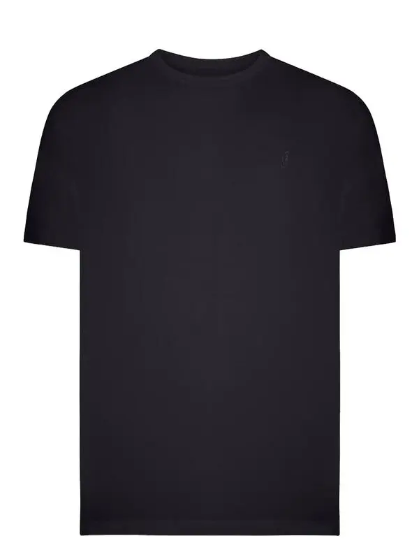 JW Anderson J.w.anderson T-shirt With Embroidered Anchor - Black