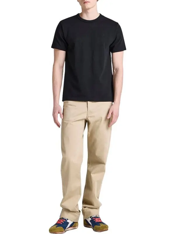 JW Anderson J.w.anderson T-shirt With Embroidered Anchor - Black