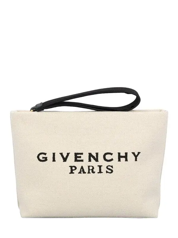 Givenchy Logo Cotton Pouch - Multicolor