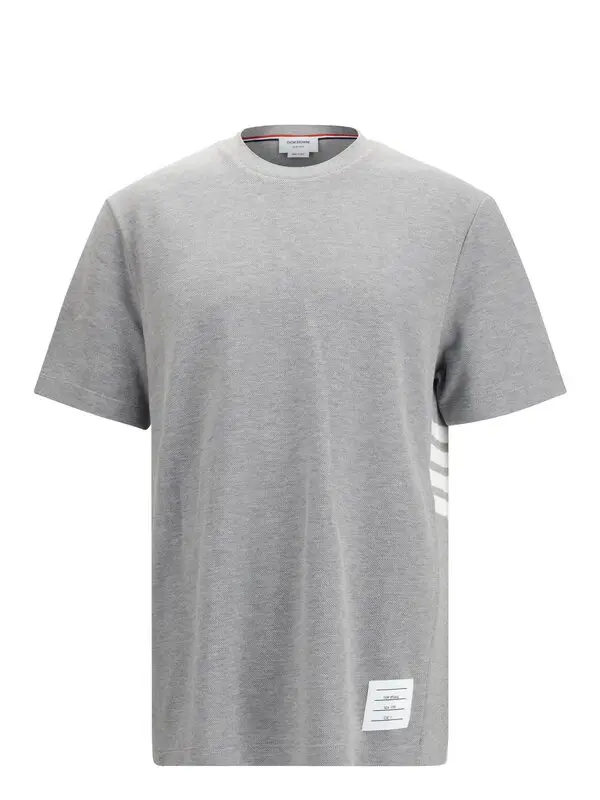 Thom Browne Cotton T-shirt - Gray