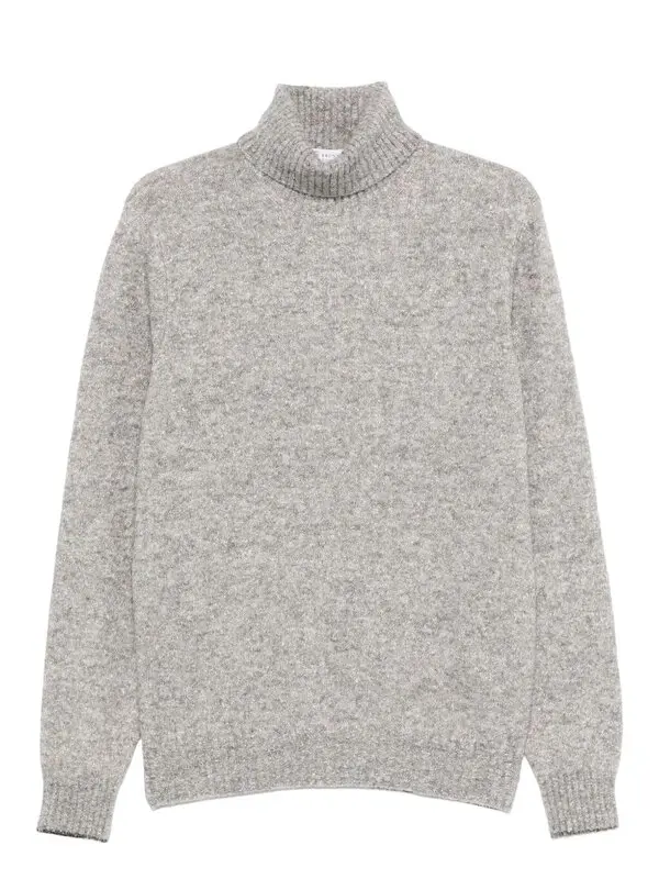 Brunello Cucinelli Alpaca Turtleneck Sweater - Multicolor