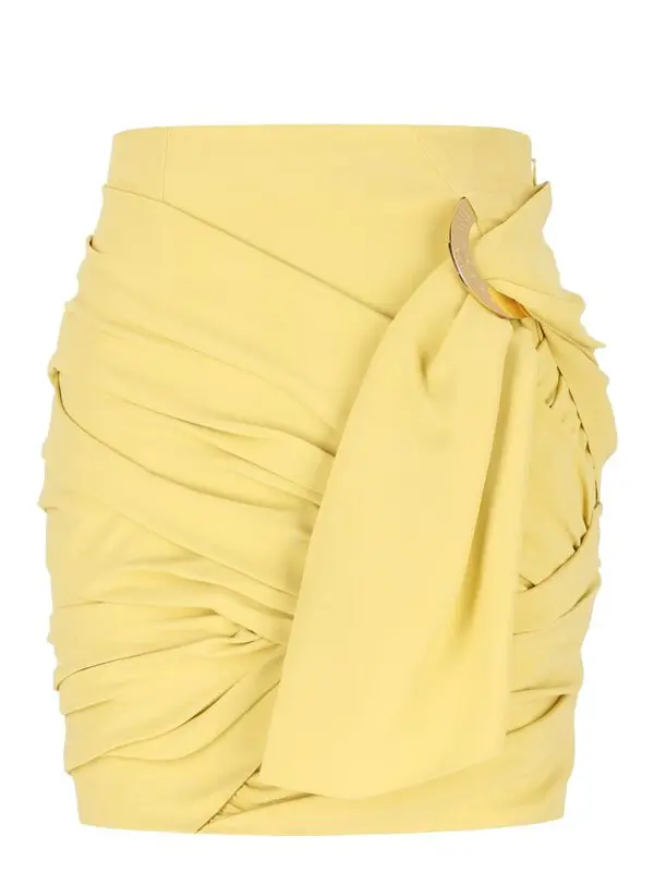 Celine Draped Mini Skirt - Multicolor