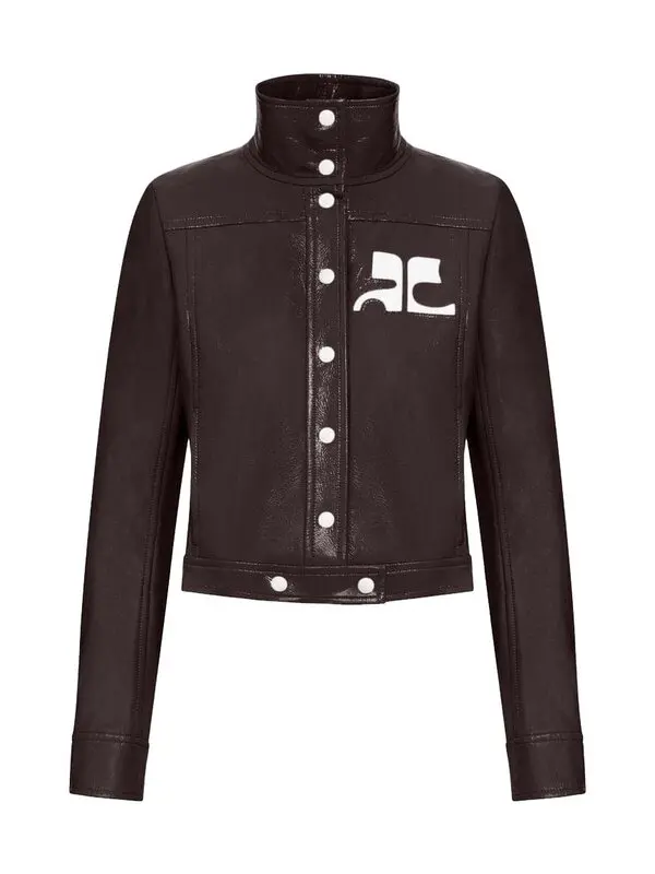 COURREGES Re-edition Vinyl Jacket - Multicolor