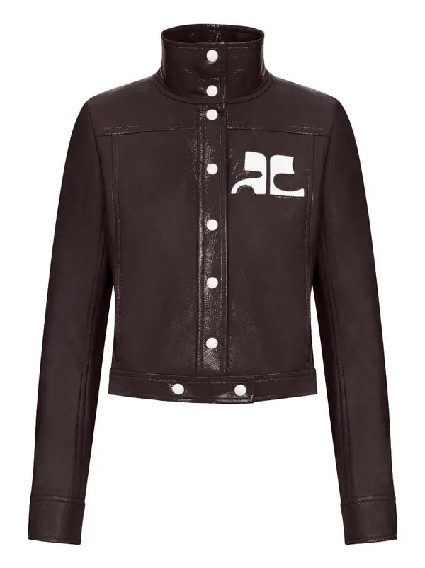 COURREGES Re-edition Vinyl Jacket - Multicolor