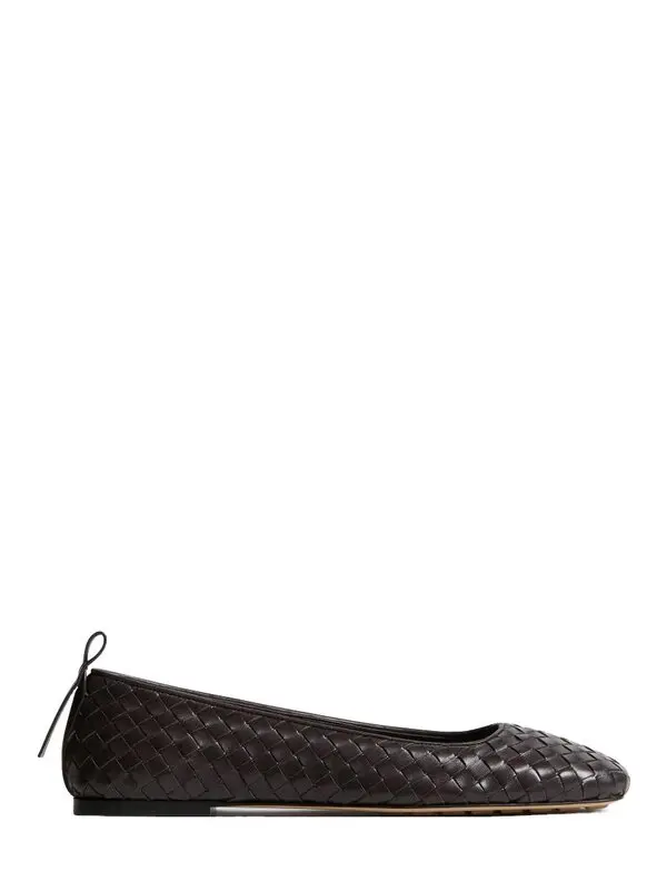 Bottega Veneta Leather Ballets - Multicolor