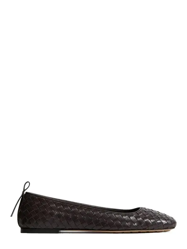 Bottega Veneta Leather Ballets - Multicolor