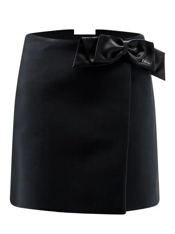 Dior Mini Wrap Skirt - Multicolor