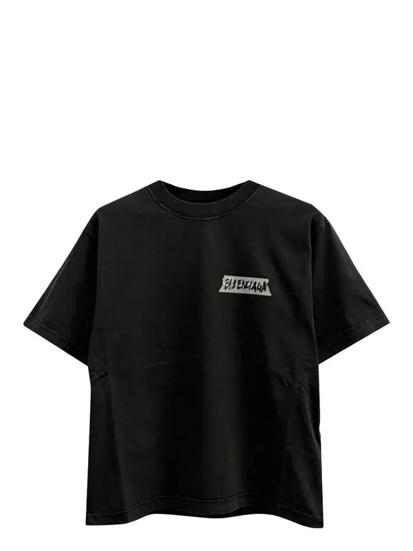 Balenciaga Masking Tape T-shirt - Multicolor