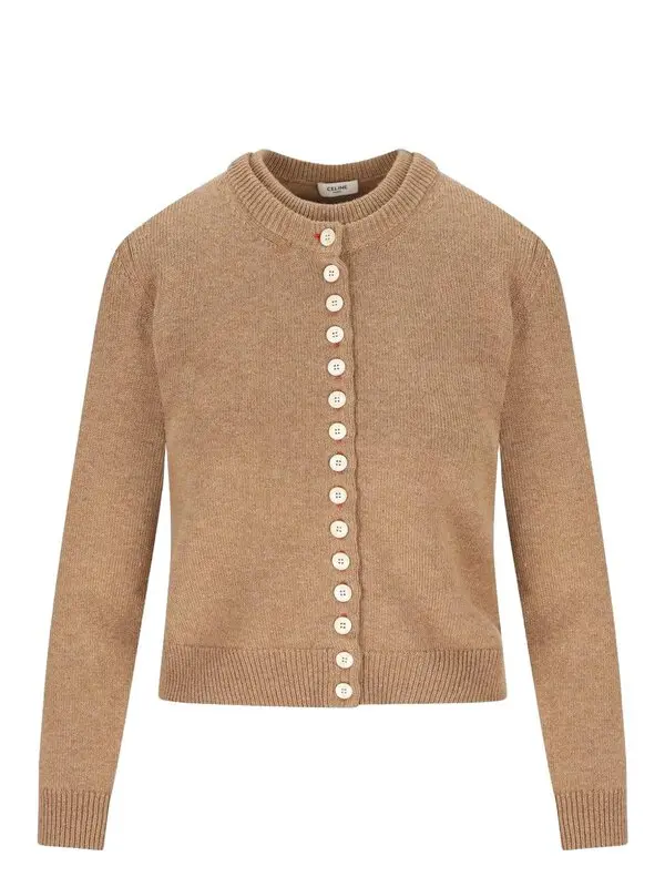 Celine Cashmere Cardigan - Multicolor