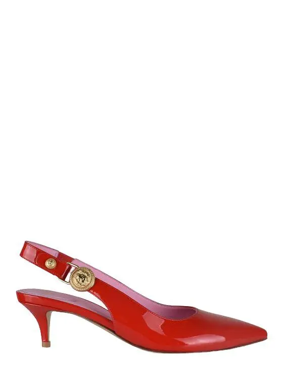 Balmain Eva Slingback Pumps - Red