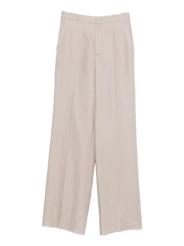 Tagliatore Linen Trousers - Multicolor