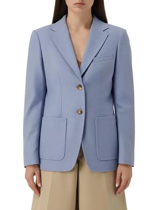 Max Mara Tailored Blazer - Blue