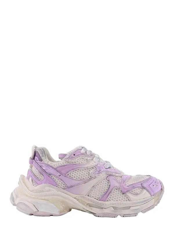 Balenciaga Nylon And Mesh Runner 2 Sneakers - Multicolor