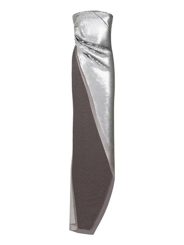 Rick Owens Long Top - Silver