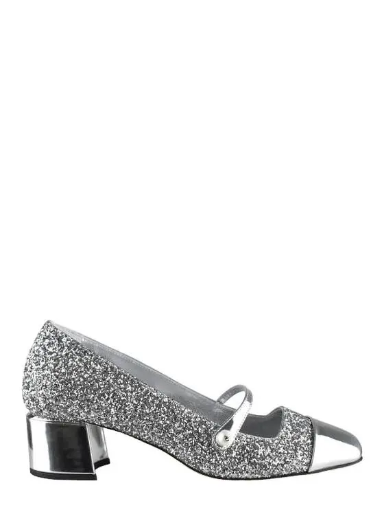 JIMMY CHOO Elisa 45 Pumps - Silver