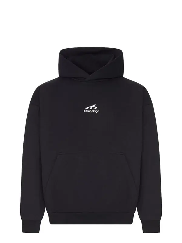 Balenciaga Bodies Sweatshirt In Dry Fleece - Black