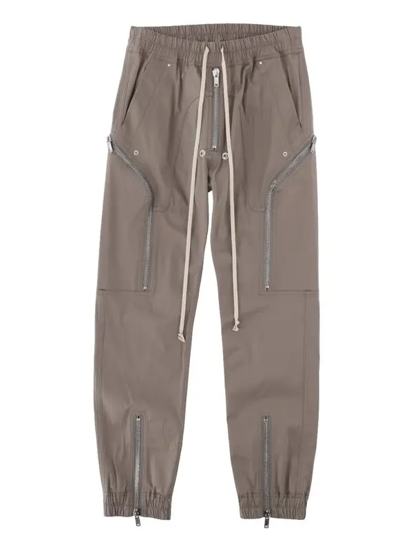 Rick Owens Pantalone Heizer Cargo - Brown