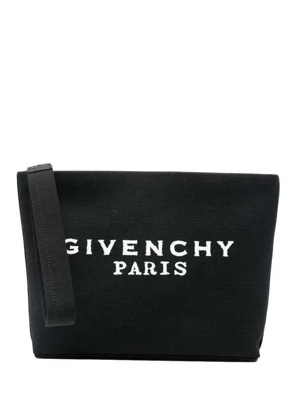 Givenchy Logo Cotton Pouch - Multicolor