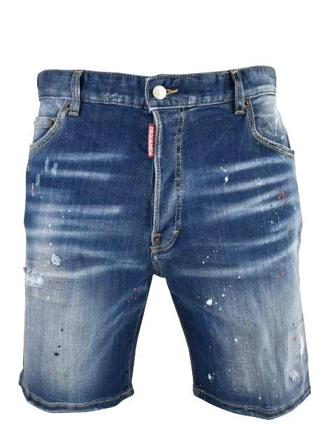 Dsquared2 Denim Shorts - Blue