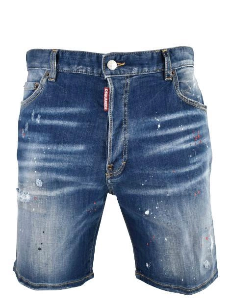 Dsquared2 Denim Shorts - Blue