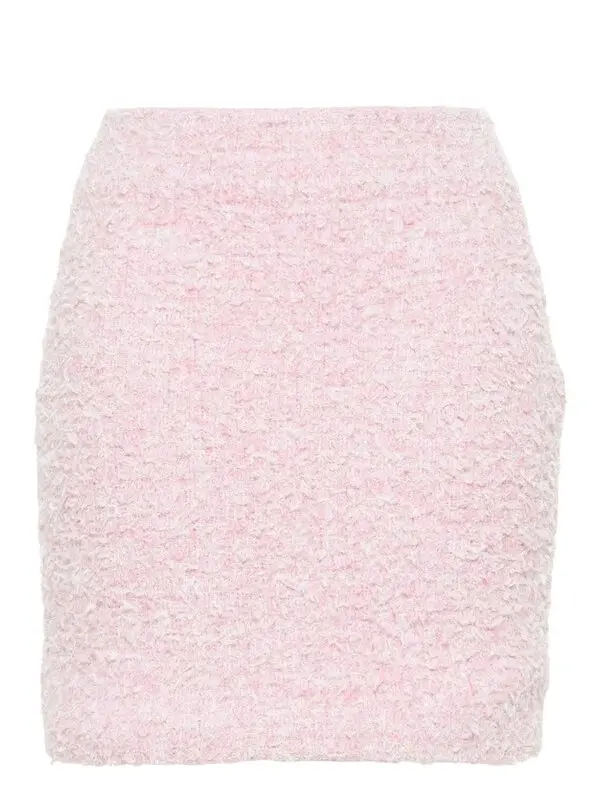Balenciaga Tweed Mini Skirt - Multicolor