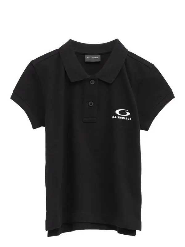Balenciaga Cotton Polo Shirt - Multicolor