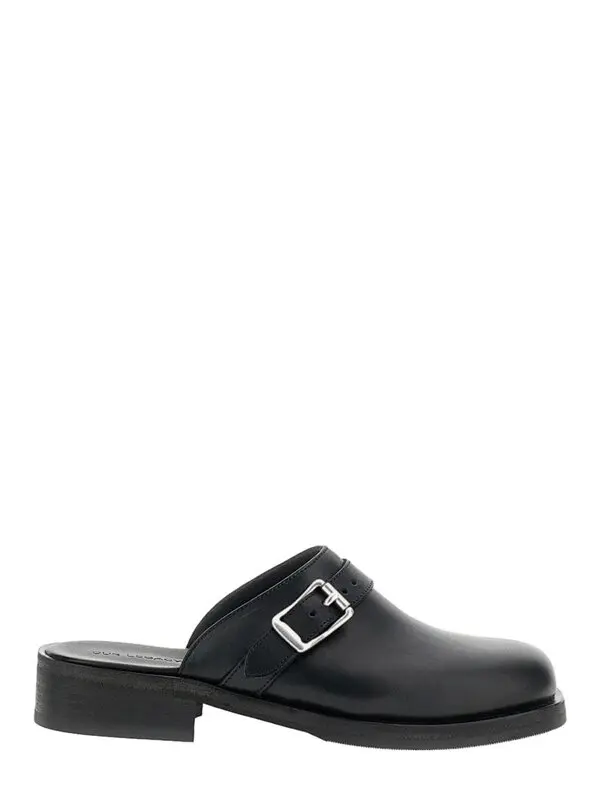 Our Legacy Camion Leather Mule - Multicolor