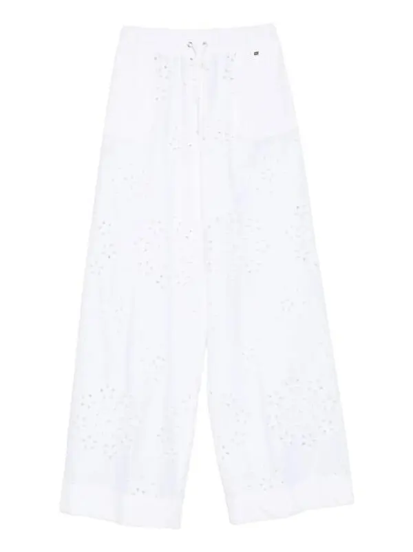 Herno Trousers High-waisted Trousers - White