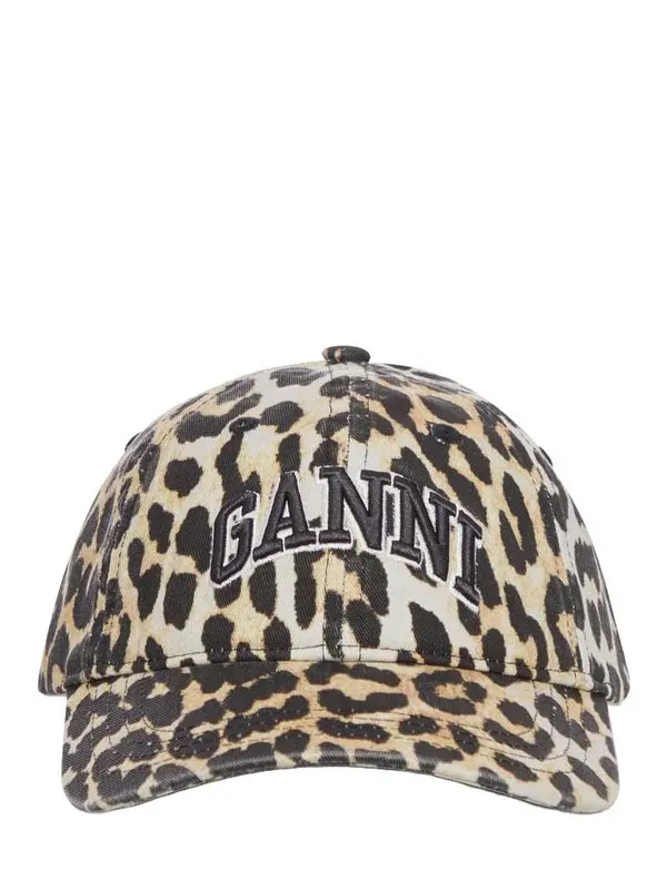 GANNI Cap Canvas - Multicolor