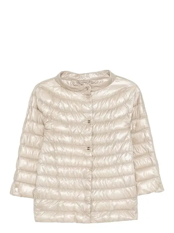 Herno Quilted Puffer Jacket - Cream