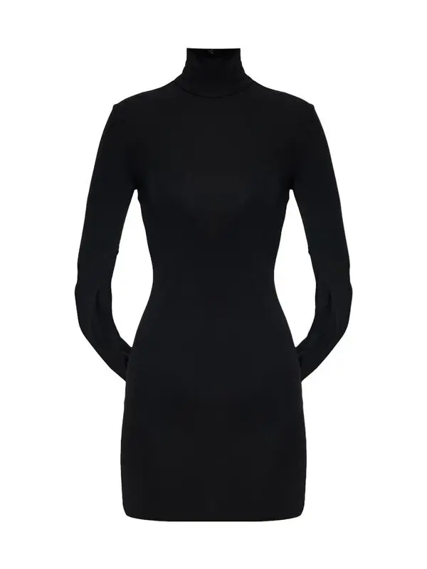 Alexander Wang Mini Draped Dress - Black
